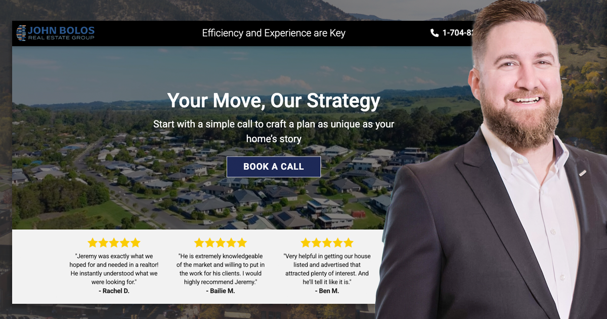 Jeremy George: Best Real Estate Agent in the Charlotte Metro Area